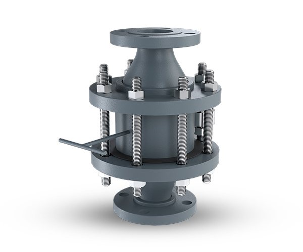 In-Line Deflagration Flame Arresters | Series 45000E / 46000E